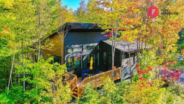 La Sunny-haus - Chalet Spa Privé Lumineux 2 Suites - Resort Près De Québec - Portneuf