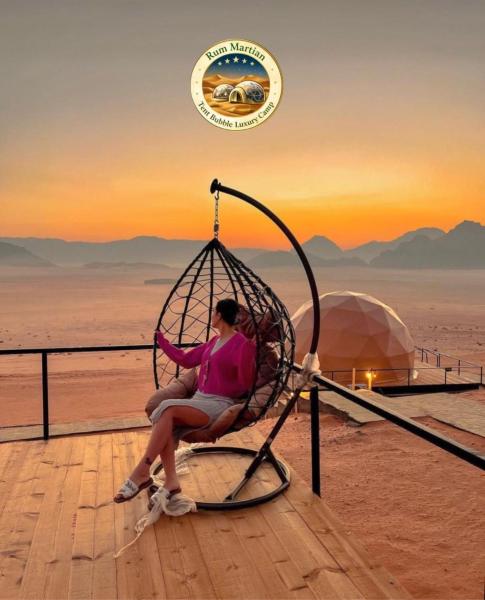 Rum Martian Tent Bubbles Luxury Camp - Giordania