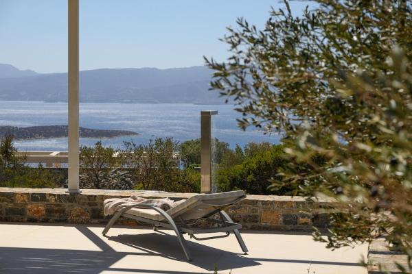 Ferienhaus Mountain & Sea Stilvoll Mit Faszinierendem Blick - Elounda