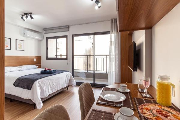 Studio (Novo) C/piscina No Centro Sp - São Paulo