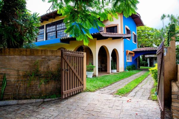 Casa Em Condominio C Churrasqueira A 200m Da Praia - Caraguatatuba