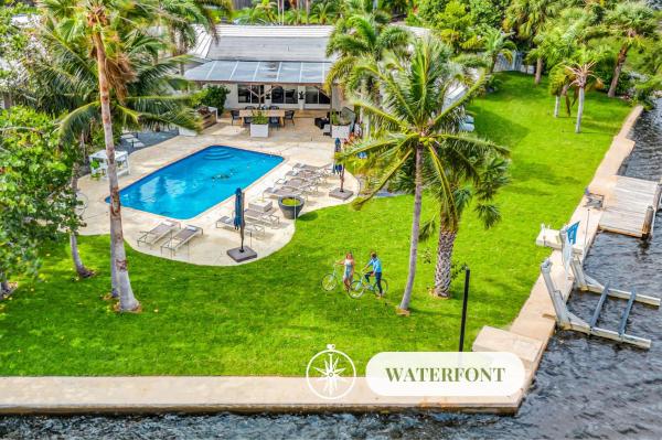 180 Of Waterfront Heated Pool Walk To Beach Paradise Point Key Residences - Fort Lauderdale