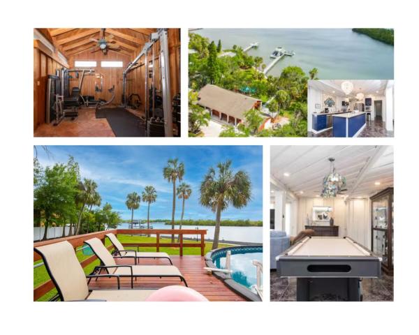 Huge Waterfront Mini-resort W Gym, Dock & Pool - Tampa Bay, FL