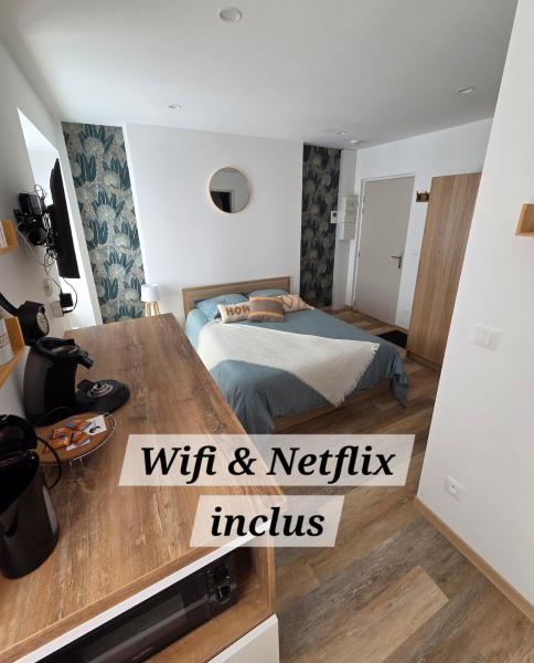 Le Sebastopol- Studio Cosy En Centre Ville De Brioude - Brioude