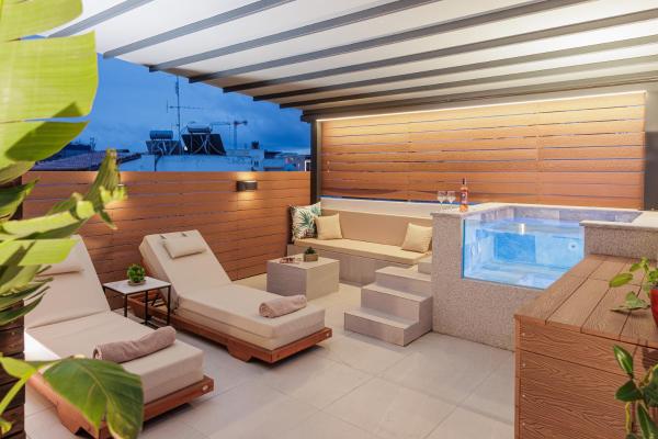 Elysium Heated Jacuzzi With Acropolis View - 雅典