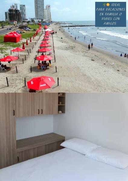 Apartamento Para Familias Cerca De La Playa Y Sitios Turísticos - Cartagena, Colombia