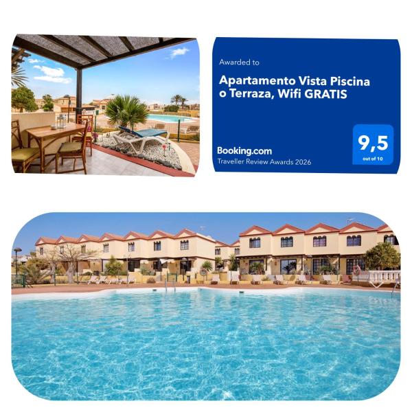 Apartamento Vista Piscina O Terraza, Wifi Gratis - Costa Calma
