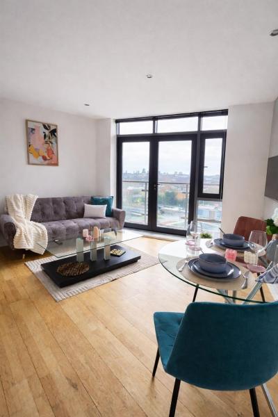Modern 1br - Leeds City Centre - Balcony Views - Leeds