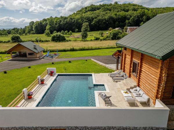 Log Cabin Valley - Private Villa With Pool - Croatia