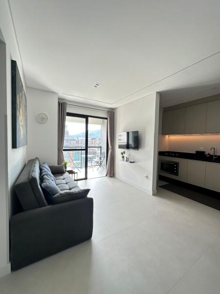Edificio Austin 179, 1 Quarto 1 Suite, Garagem, Wifi, Ar, Churrasqueira, 600m Da Praia, 17 Andar - Itapema