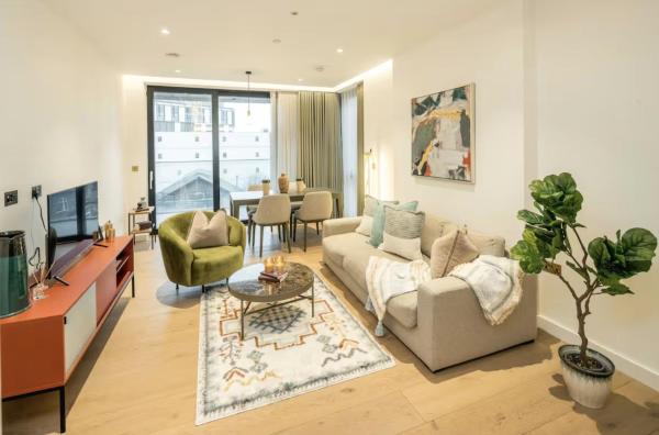 Spacious 2-bedroom Kings Cross Residence With Modern Features - Marylebone