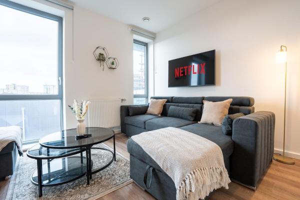 Modern 1br Wembley Stadium Flat - Sleeps 6 - Twickenham