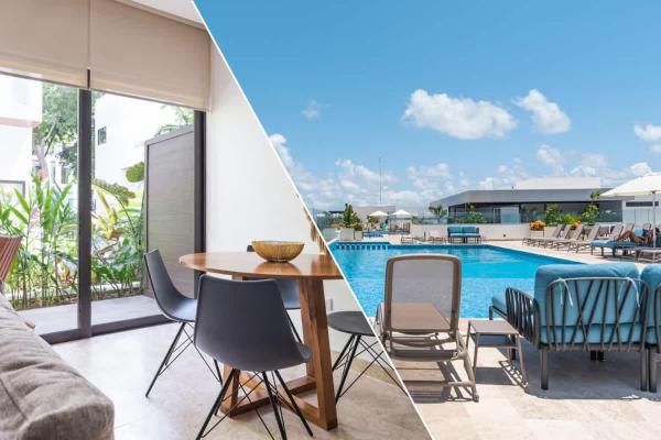 1br Apt In Top Location, Ipana, 3 Rooftop Pools - Cozumel
