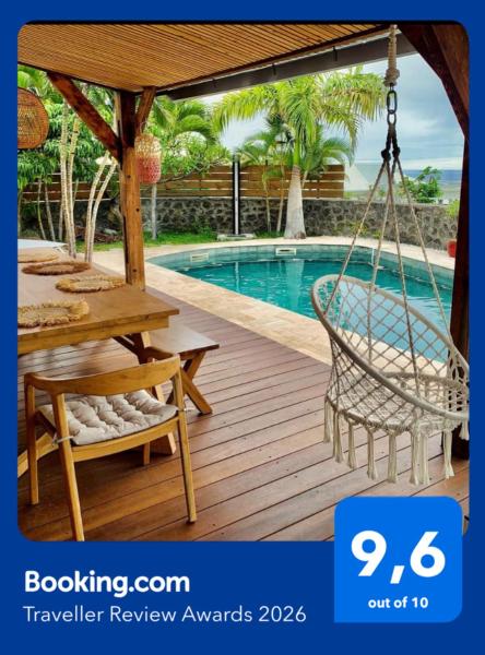 Villa Rosa Palma 10 Personnes Piscine Chauffée à St Gilles Les Bains - Saint-Gilles les Bains