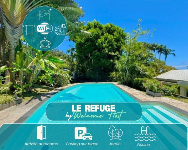 Le Refuge, Villa Créole Ancienne Avec Piscine - Saint-Denis