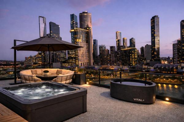 Designer Wellness Penthouse With Riverfront Terrace - Williamstown