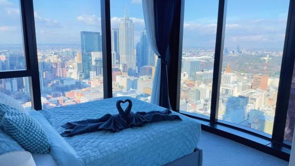 Heart Of Cbd Plus Skyline Views Luxury 2b2b Pool Gym Spa - 리치몬드