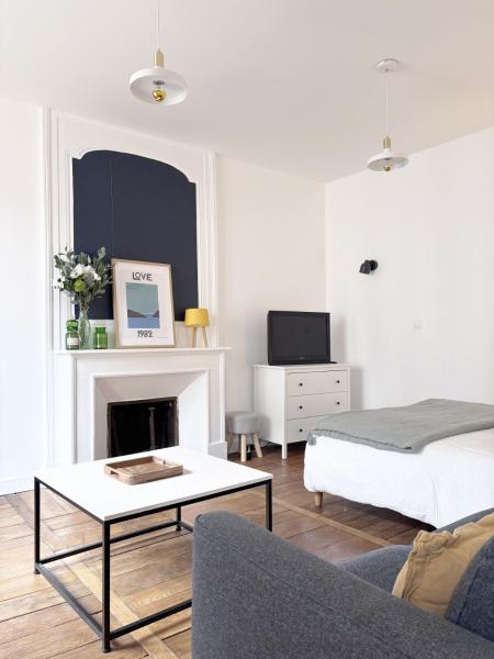 Le 47, Appart Calme & Cosy Hypercentre Rennes - Montgermont