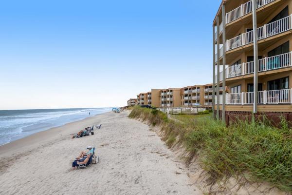 Charming Ocean-view Condo With Washer/dryer, On-site Pool - North Topsail Beach, NC