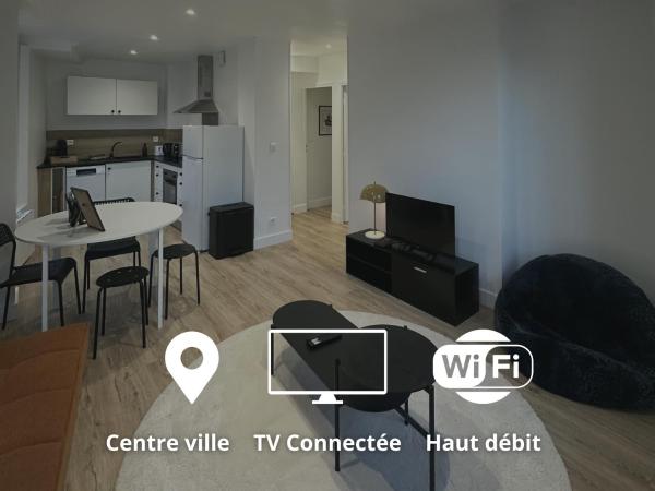 L'écrin Orange, Wifi Et Parking Gratuit - Marne