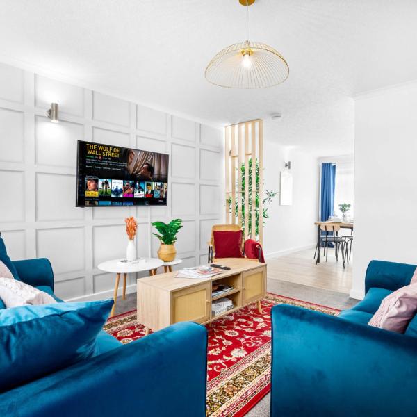Stylish 3 Bedroom House - King Size Beds - 5 Guests - Garden & Parking 4vc - Birmingham