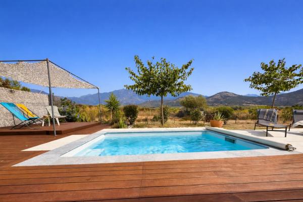 Villa Pietralba - Piscine Privée & Vue Montagne - Proche Calvi - Forêt de Bonifatu