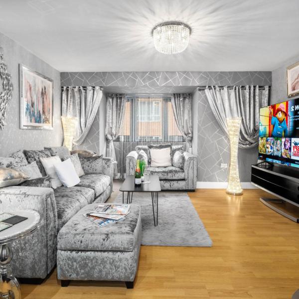 Stylish City Center Apartment - Bedroom Tv - Fast Wi-fi 11kc - Birmingham