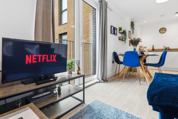 1br City Apt Nr Arena,attractions&wifi - Salford