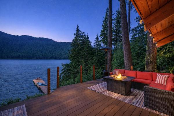 Alpine Lake Escape On Fish Lake By Nw Comfy Cabins - Lake Chelan, WA