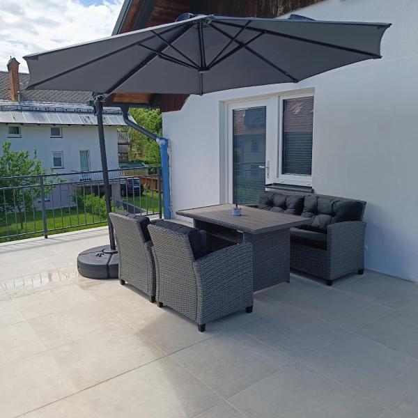 Apartma Z Lepo Teraso Za 3+1 Osebe - Lesce