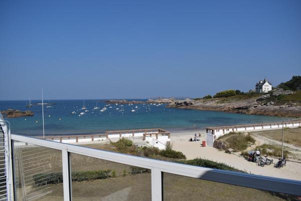 Appartement Vue Sur Mer, Wifi Plage De La Grève Blanche à Tregastel - Réf 789 - Trégastel