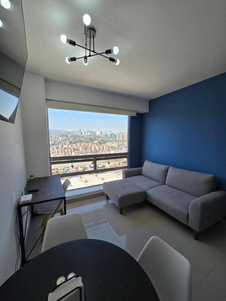 Moderno Depto Cerca De Santa Fe Con Gym Y Una Vista Increible - Naucalpan de Juárez