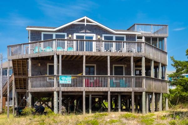 Dancing Dolphin 106: Dog-friendly,ocean View,hot Tub - Avon, NC