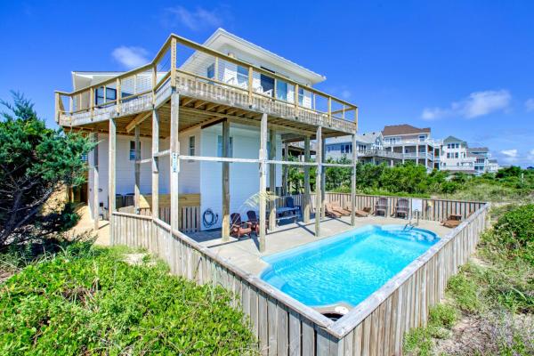 Last Mango In Hatteras 191: Private Outdoor Pool, Hot Tub, Dock, & Views - Avon, NC
