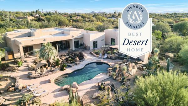 5bdr Oasis W Waterfall Pool Hot Tub Desert View Desert Cascase By Avantstay - Carefree, AZ