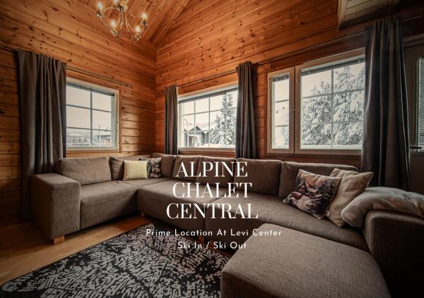 Alpine Chalet Central Ski-in Ski-out, Levi Center By Aavalevi - Sirkka