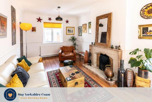 Mid-century Seascape Home 3-bed Free Parking - Scarborough