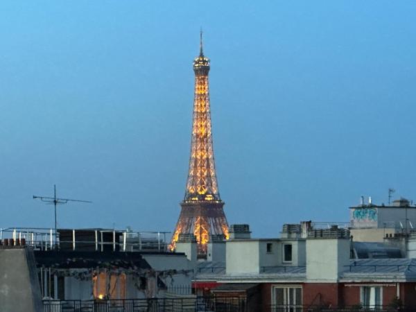Vue Remarquable Sur La Tour Eiffel - Paris