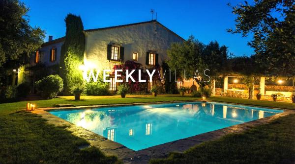 Masia Sitges Mas Peirot Geniune Farmhouse 20 Min Walk From Beaches 60 Heactares Of Wine Fields Garden Ac Until 18 People - Costa Dorada, España
