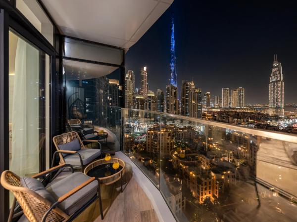 Royal Vista - Luxe 4br Penthouse With Burj Khalifa View At Imperial Avenue - Downtown - Dubai