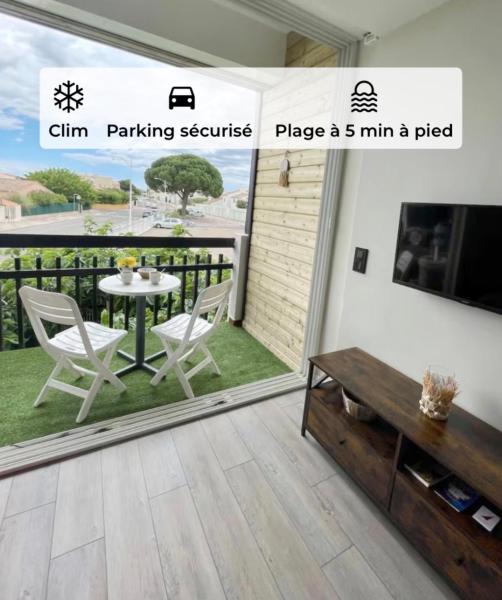 Appartement 4-6 Personnes 2 Chambres Et 1 Cabine - La Grande-Motte