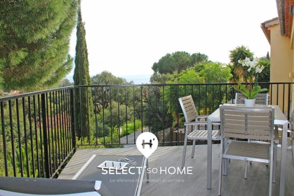 Select'sohome - Appartement Pour 4 Personnes Avec Terrasse, Parking Privé Et Vue Mer ! - Fos-04 - Le Lavandou