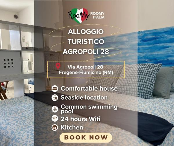Alloggio Agropoli 28 - Aéroport de Rome Leonardo da Vinci - Fiumicino (FCO)