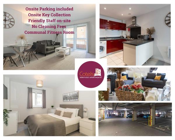 Sleek Apartment In Town Centre With Wifi & Parking - Northampton