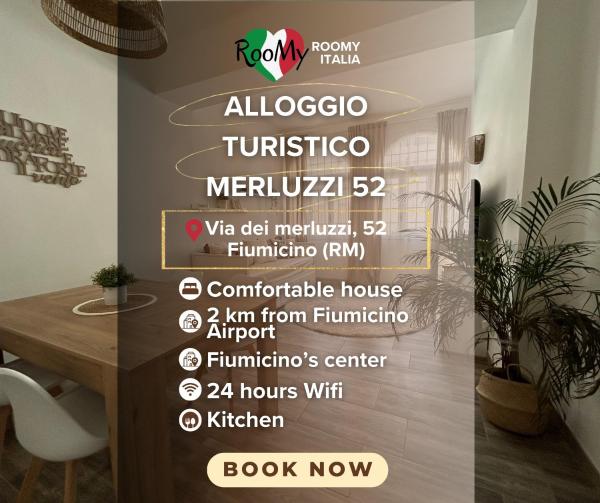 Alloggio Merluzzi 52 - Fiumicino