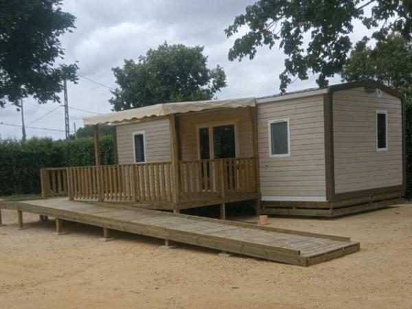 Mobil-home Pmr 28m², 4 Pers, Terrasse - Api-1-52-1728 - Indre-et-Loire