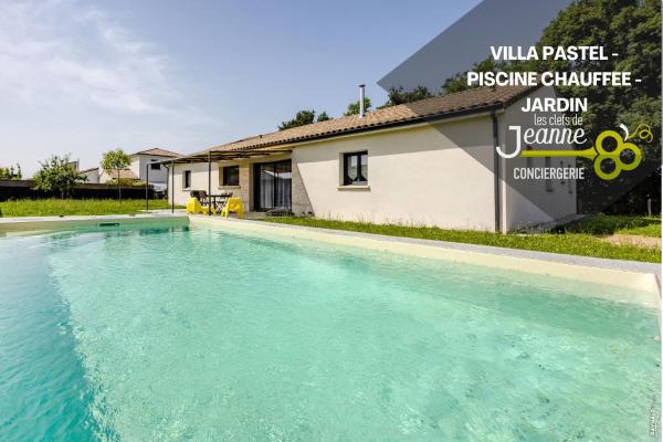 Villa Pastel - Piscine Chauffée & Jardin - Rabastens