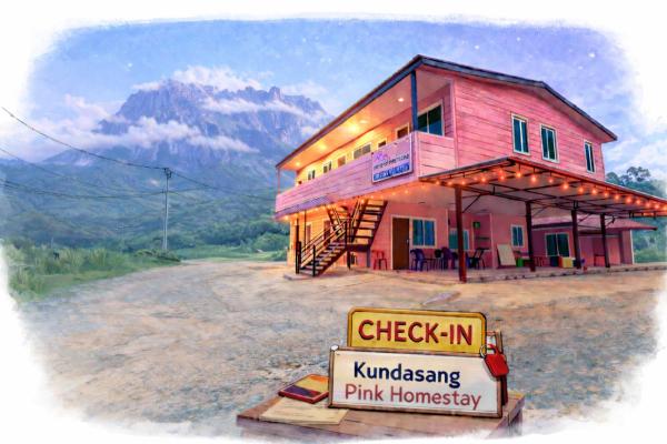 Kundasang Pink Homestay - Ranau