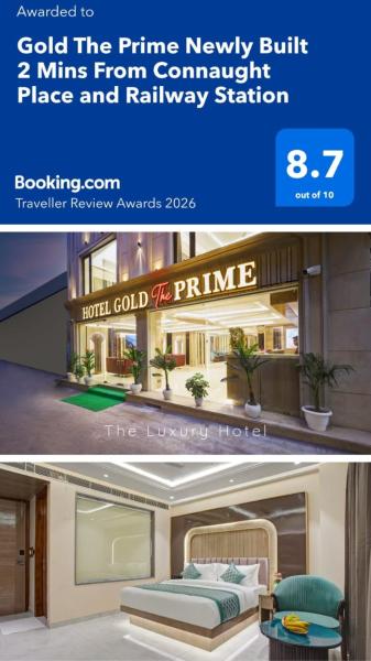 Hotel Gold The Prime - 5 Mins From Connaught Place And New Delhi Railway Station - New Delhi