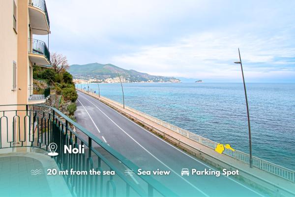 20 Meters From The Sea - Parking Spot And Breathtaking View - Noli